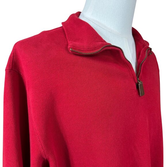 Polo Ralph Lauren | Sweaters | Ralph Lauren Polo Mens Red Quarter Zip ...